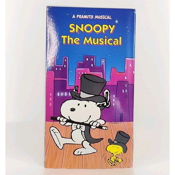 Peanuts | Media | Brand New Sealed Snoopy The Musical Vhs Peanuts ...